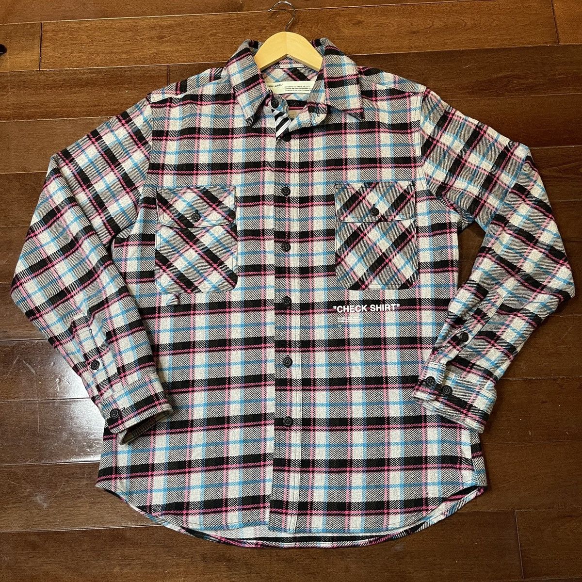 Off-White Off White Flannel Over Shirt | Grailed