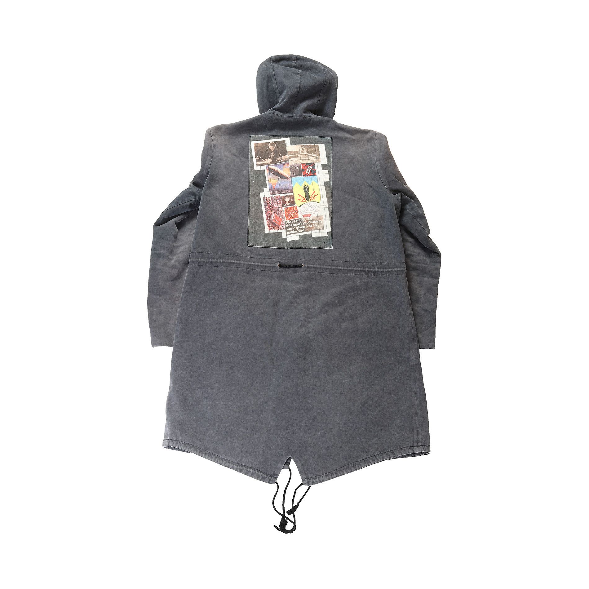 Raf Simons AW03 Peter Saville Closer Parka | Grailed