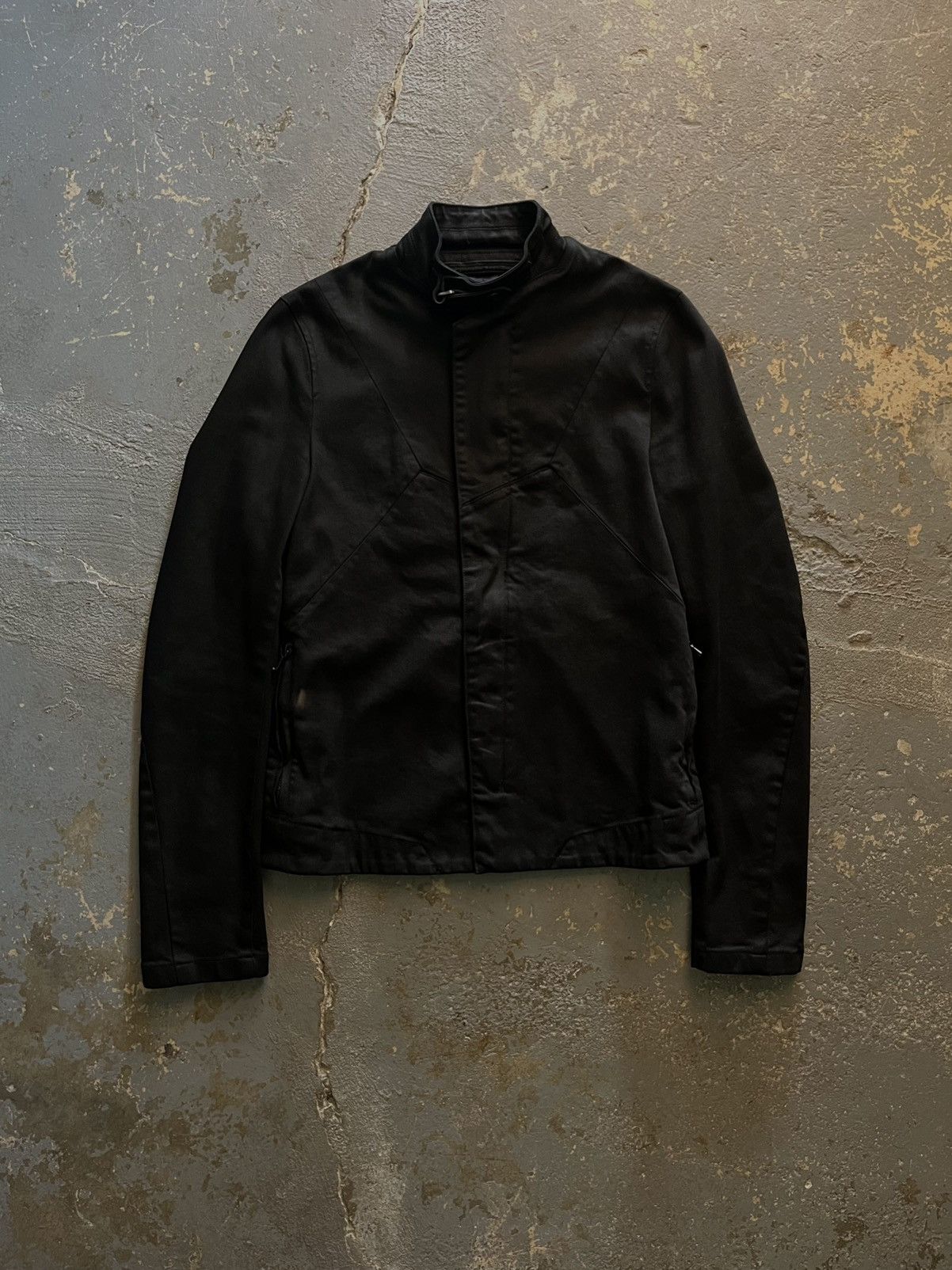 Julius FW15 “Sphere” Sample Waxed Rider Denim Jacket | Grailed