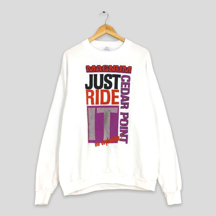 Vintage Vintage Magnum XL-200 Cedar Point Sweatshirt XLarge | Grailed