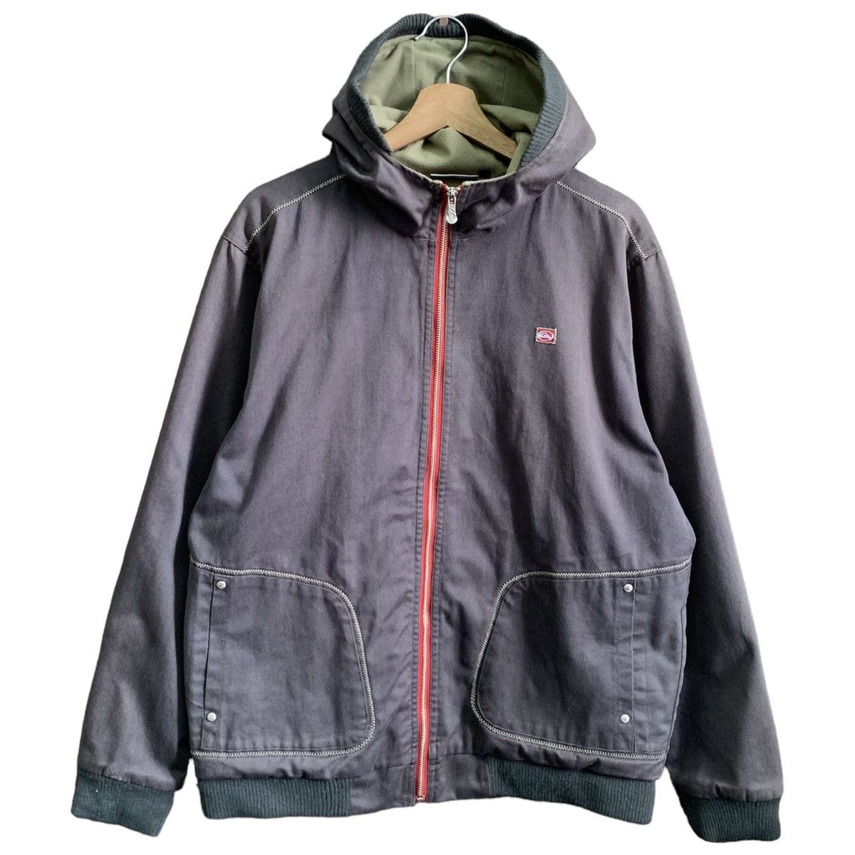 Quicksilver × Streetwear × Vintage Vintage Quicksilver Hoodie Light ...