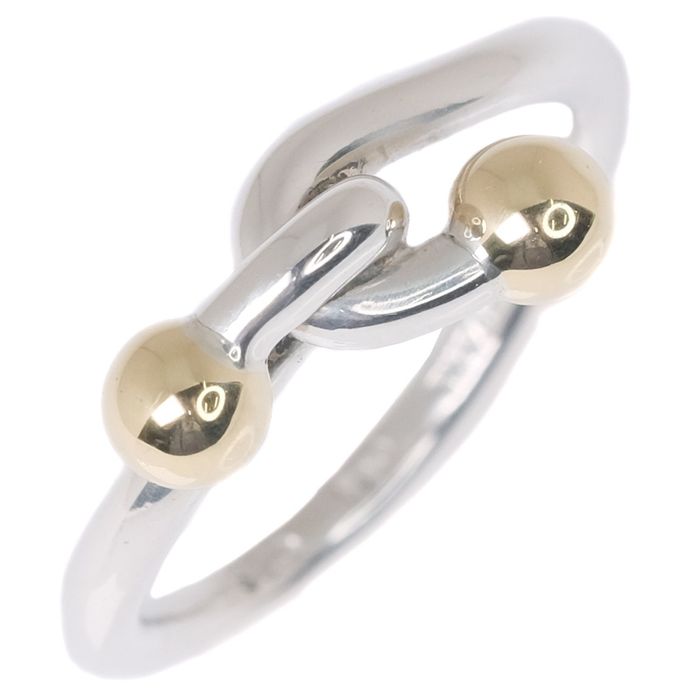 Tiffany & Co. Tiffany Love Knot Silver 925 x K18 Gold No. 7 Women's Ring | Grailed