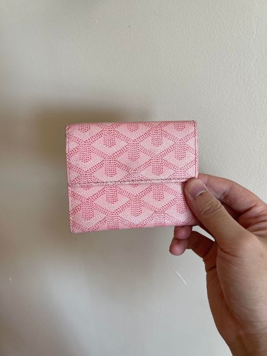 Goyard Pink Goyard Wallet | Grailed