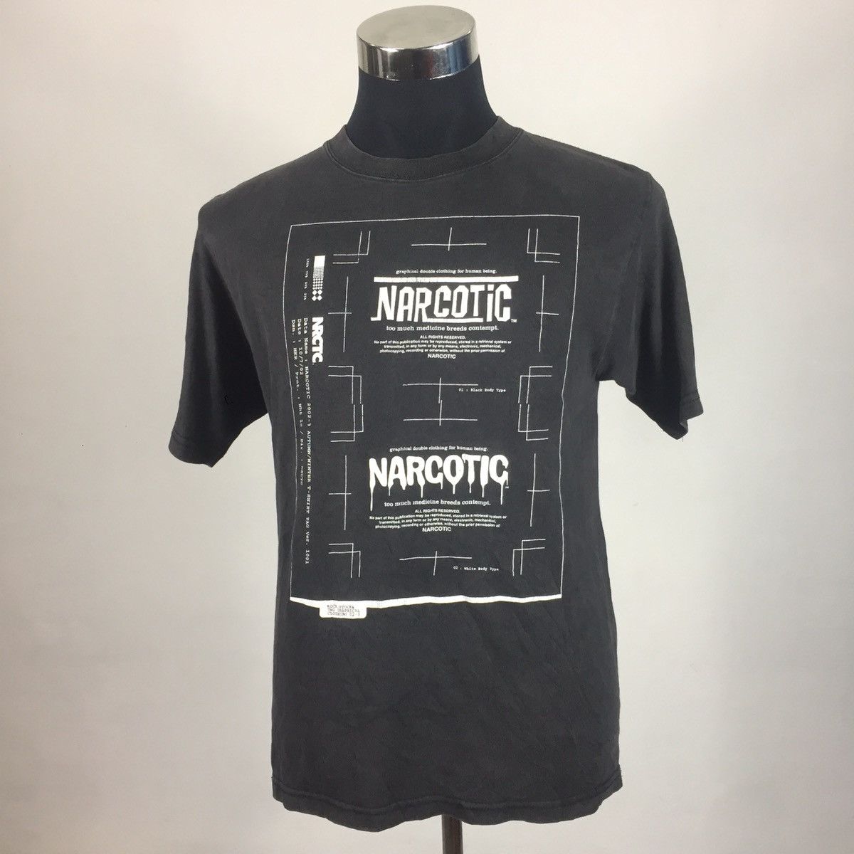 Japanese Brand × Narcotic Gdc × Vintage Vintage 2002 NARCOTIC japanese brand tee | Grailed