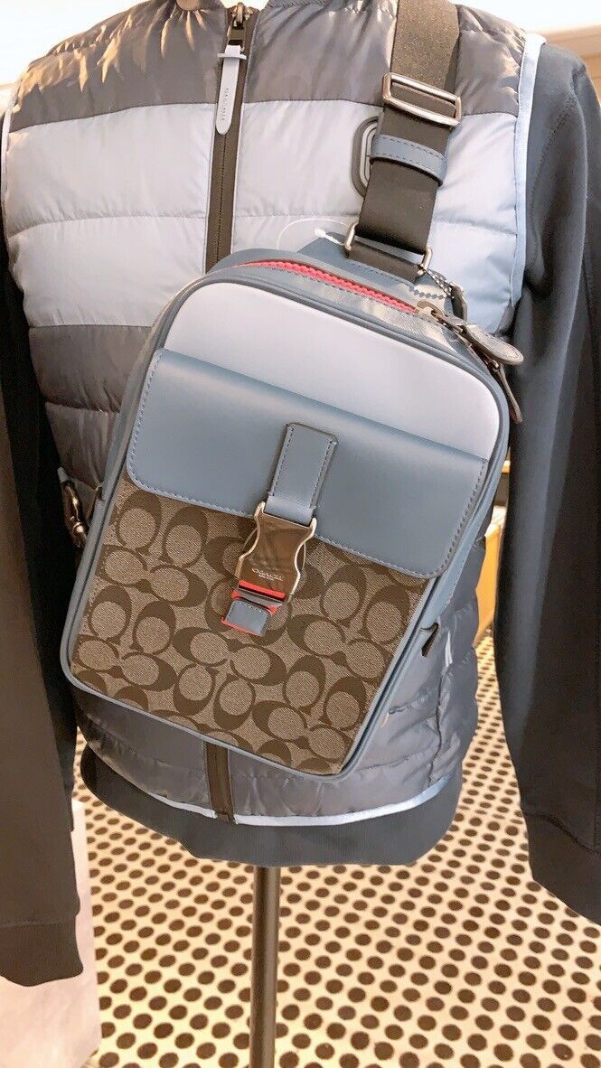 Coach MEN'S Track Pack In Signature Canvas | Grailed