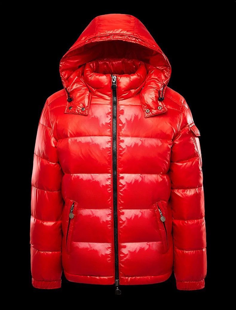 Designer × Japanese Brand × Streetwear Down Jacket Hood Warm Glossy ...