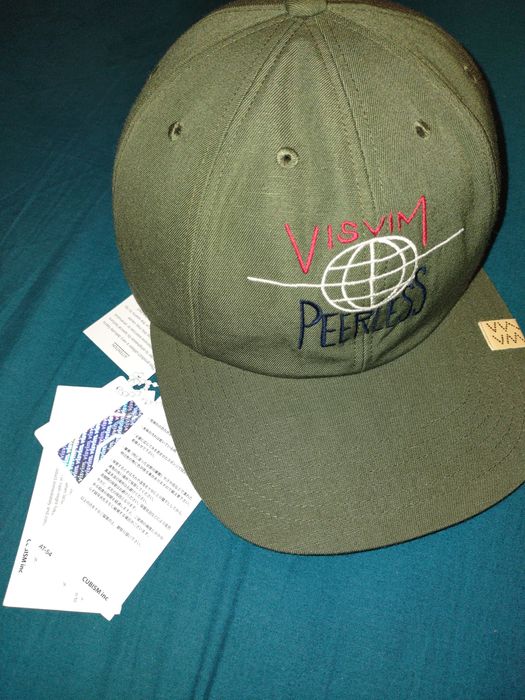 Visvim VISVIM Excelsior Peerless Logo Wool & Linen Baseball Cap | Grailed