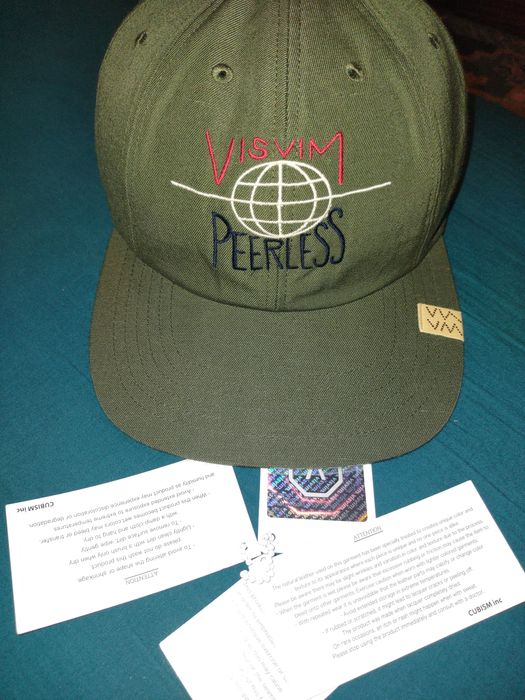 Visvim VISVIM Excelsior Peerless Logo Wool & Linen Baseball Cap | Grailed