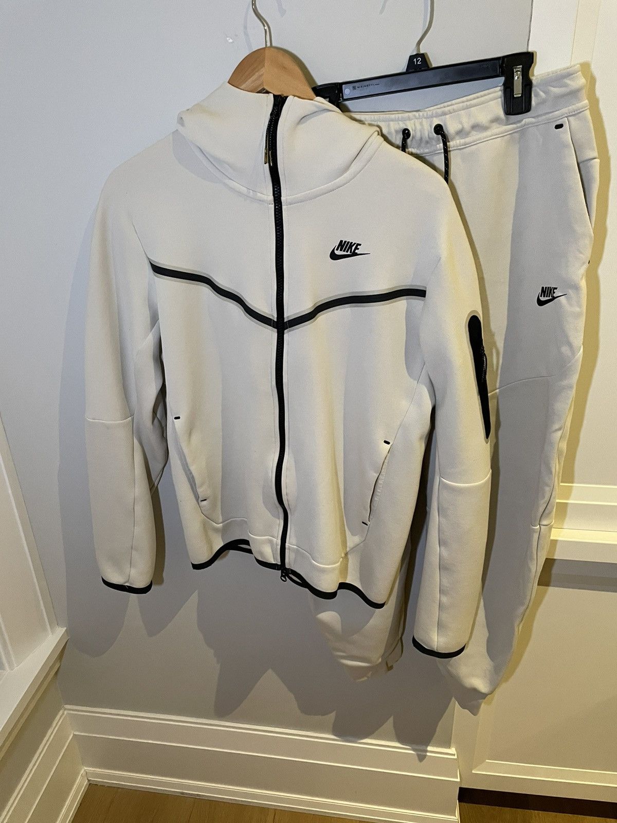 Nike Nike Tech Cream FULL TRACKSUIT | Grailed