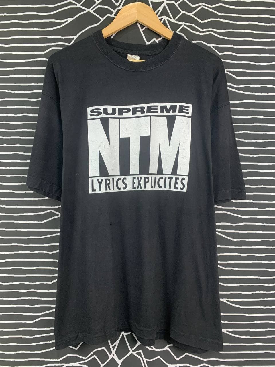 Vintage Supreme NTM Lyrics Explicits French OG Rapper Rap Tees | Grailed