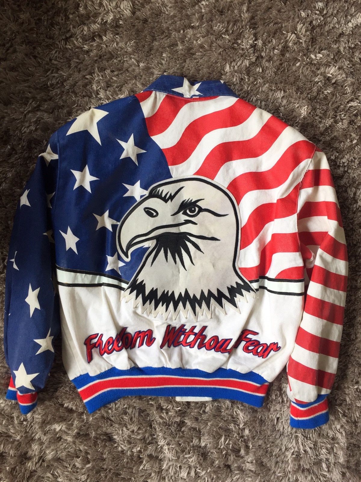 Jeff Hamilton Vintage 80s 90s Jeff Hamilton „Freedom Without Fear ...