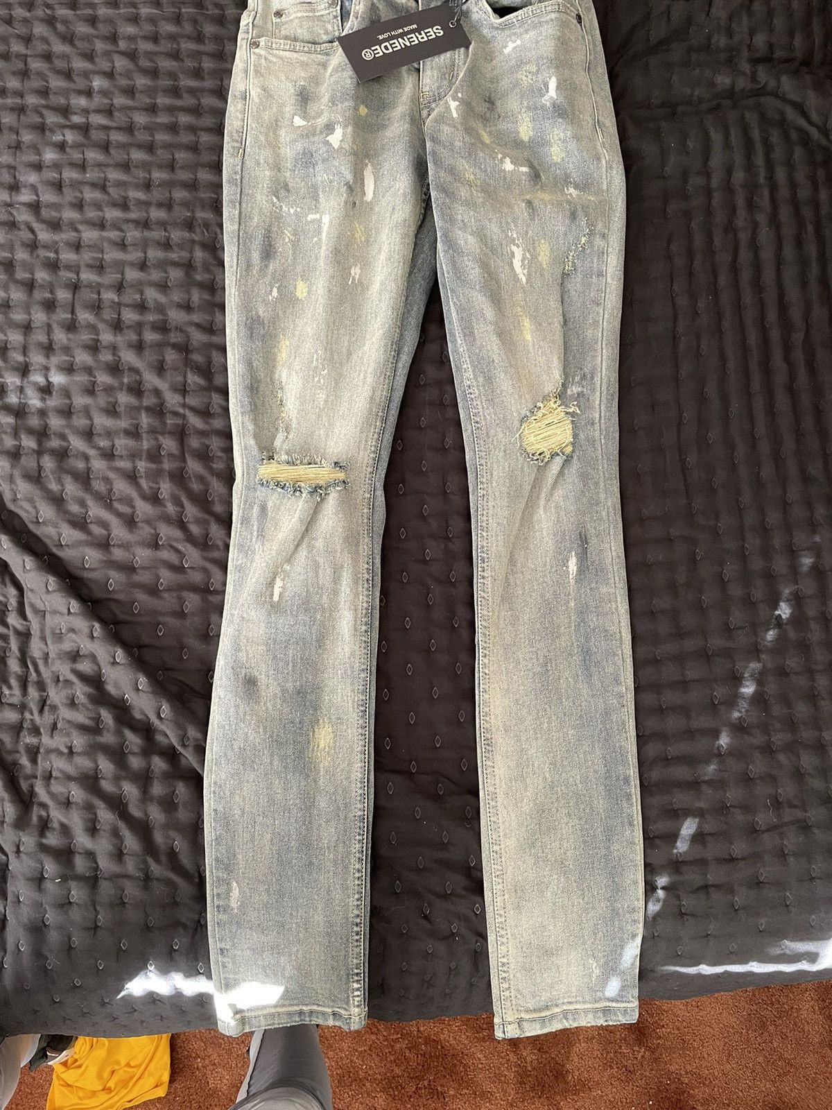 Streetwear Serenede Jeans “Oro Santo” sz 28 | Grailed