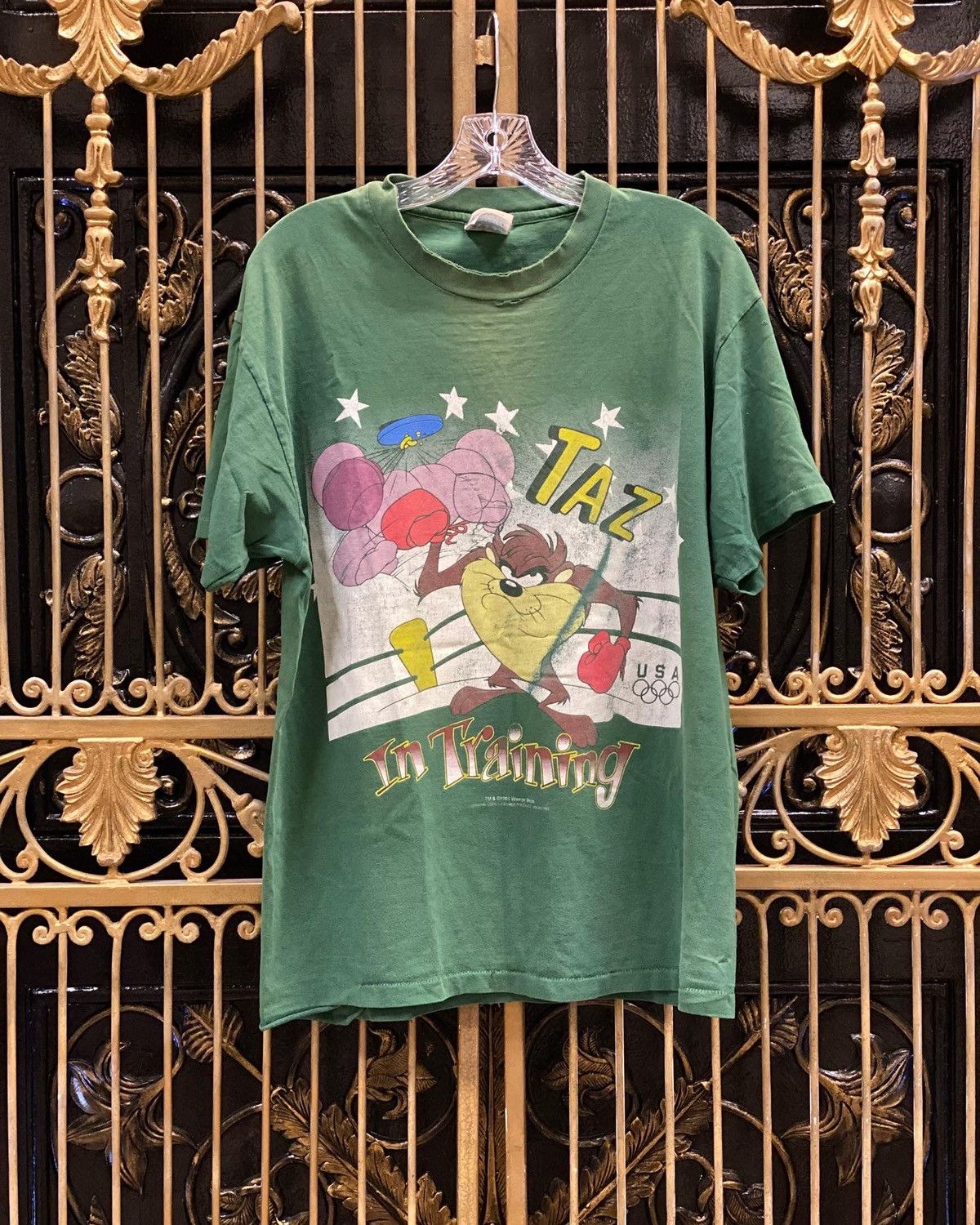 Usa Olympics × Vintage × Warner Bros 1995 USA OLYMPICS LOONEY TUNES TAZ ...