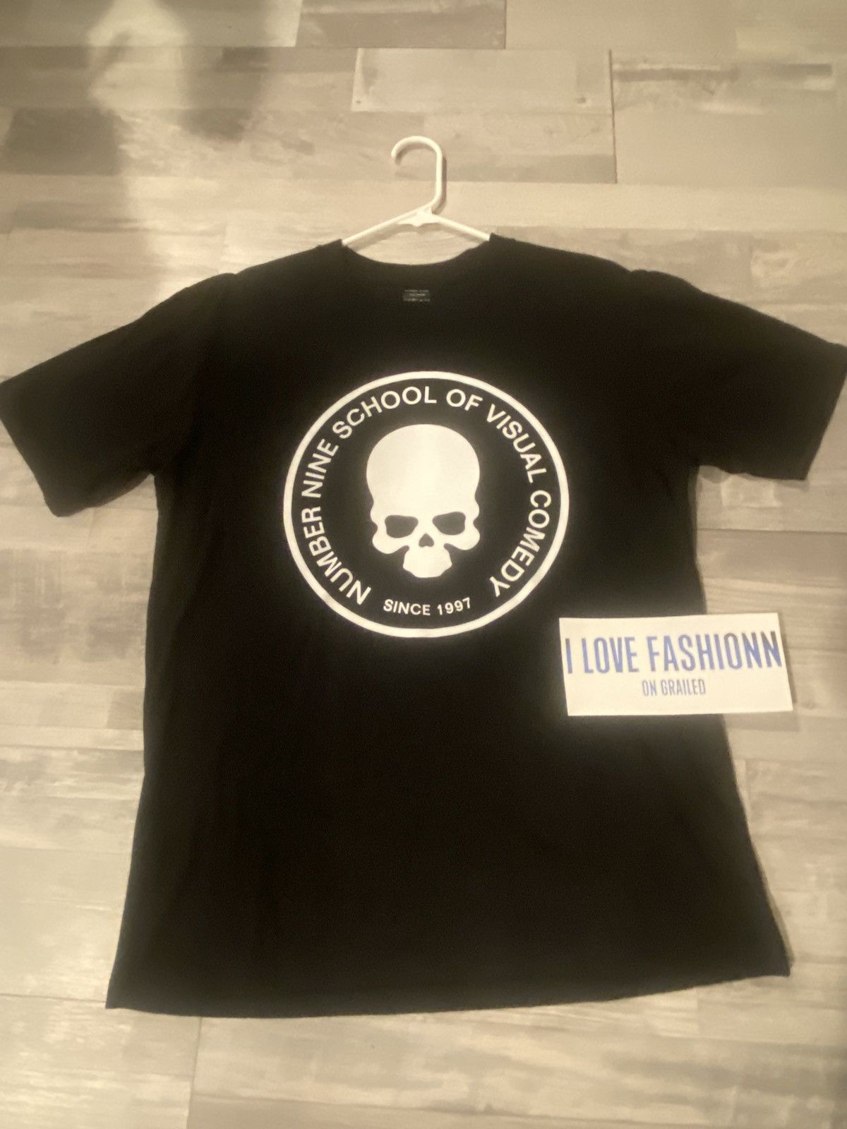 Number (N)ine Number Nine School Of Visual Comedy Tee | Grailed