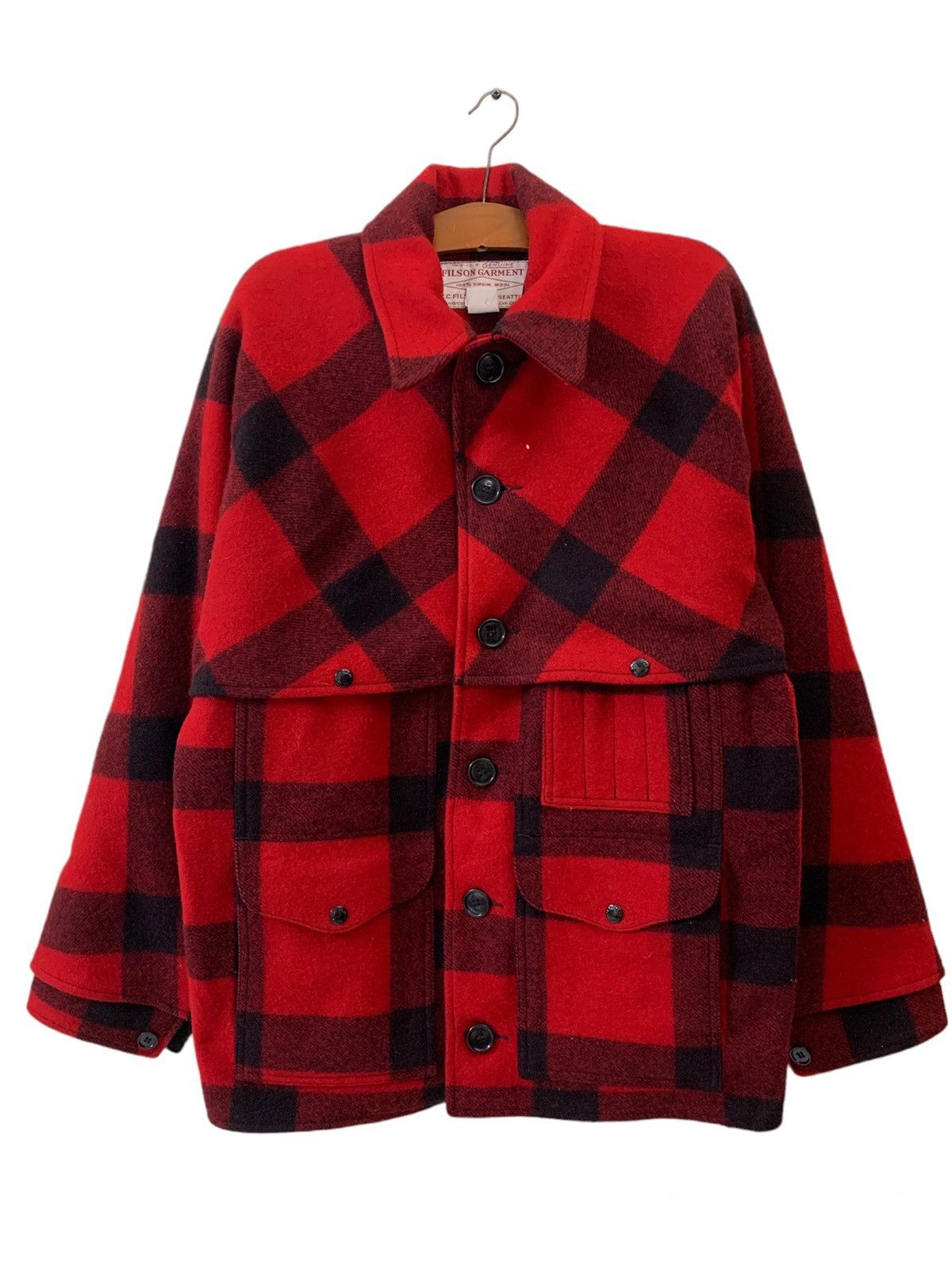 Vintage Vintage Filson Plaid Iconic Macinaw Wool Jacket | Grailed