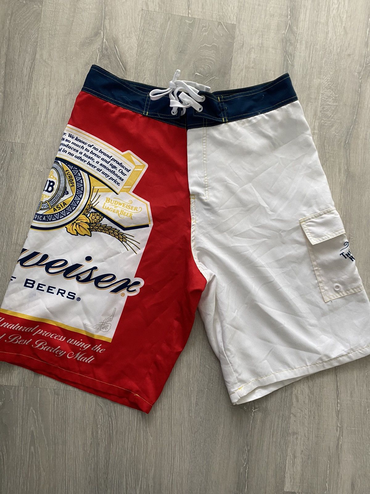 Budweiser × Vintage Budweiser vintage full print shorts beer | Grailed