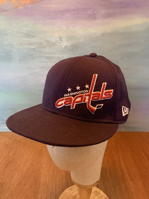 New Era Washington Capitals Fitted Hat New Era 59Fifty Rare Design ... New Era Washington Capitals Fitted Hat New Era 59Fifty Rare Design ...
