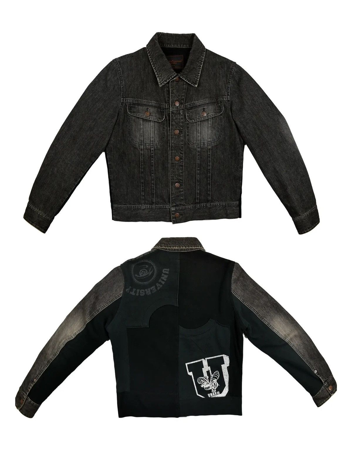 Undercover Undercover AW03 Paper Doll Hybrid Denim Jacket | Grailed