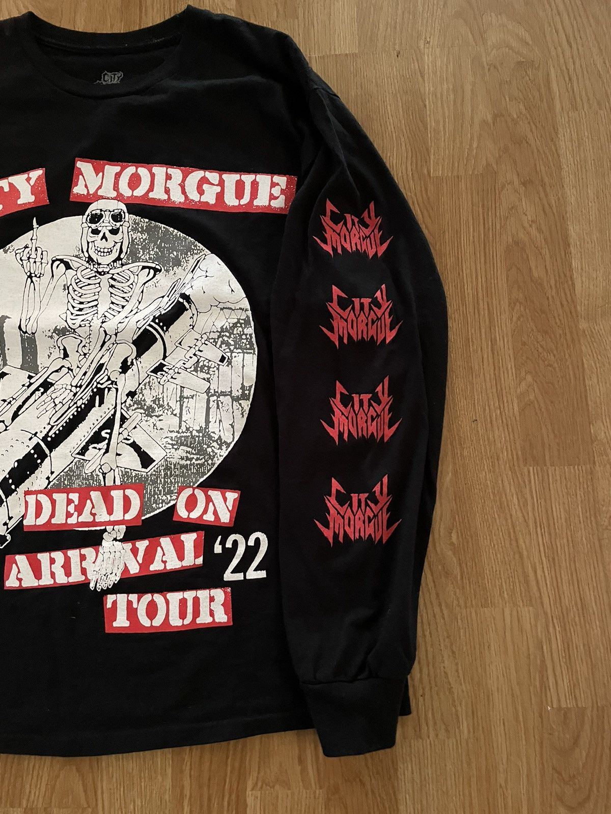 Vintage City Morgue Dead On Arrival Tour Merch | Grailed