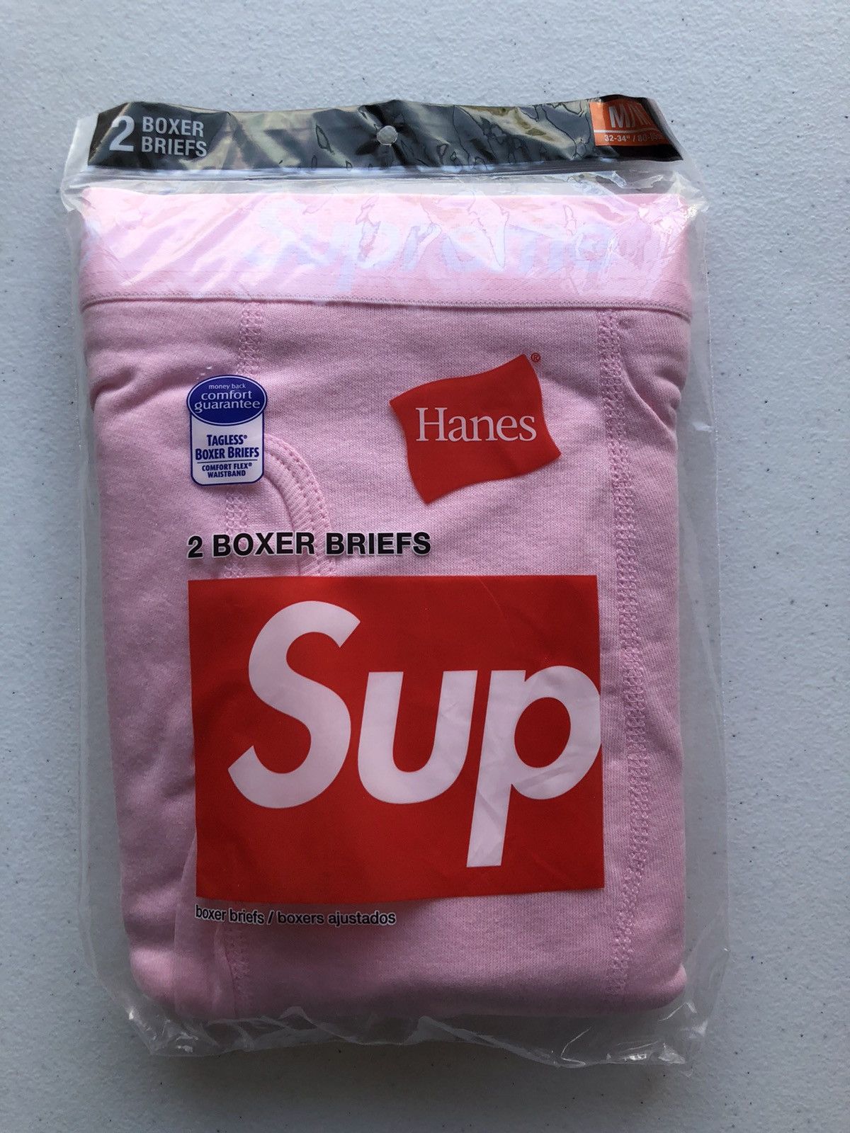 Supreme Supreme boxer briefs pink | Grailed