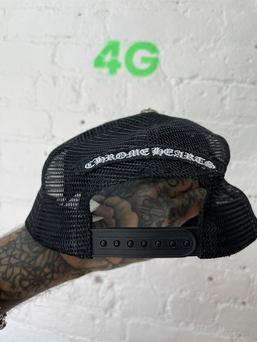 Chrome Hearts Chrome Hearts Matty Boy BLUE CHOMPER Hat | Grailed