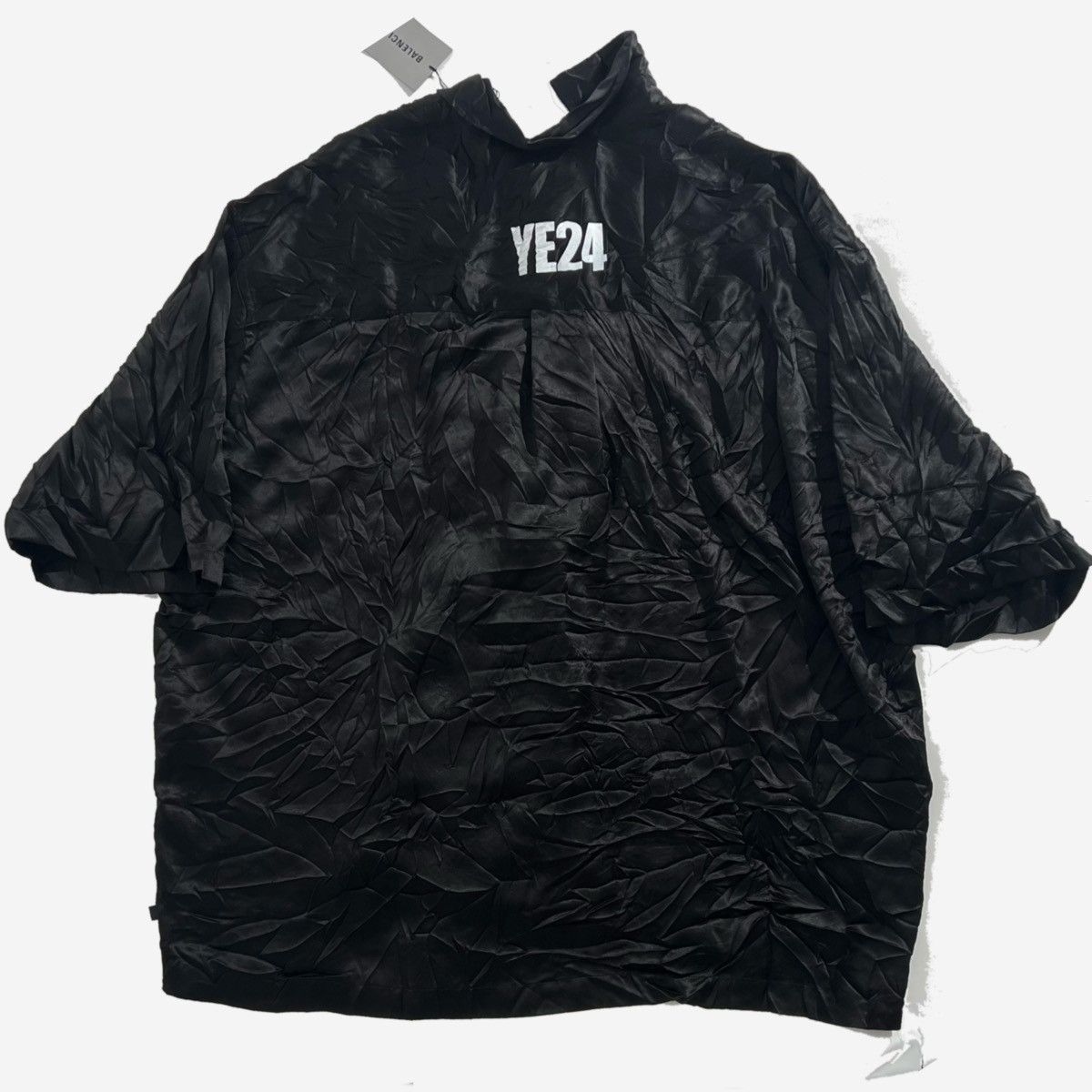 Balenciaga × Kanye West Balenciaga YE24 Wrinkled Button Up Shirt | Grailed