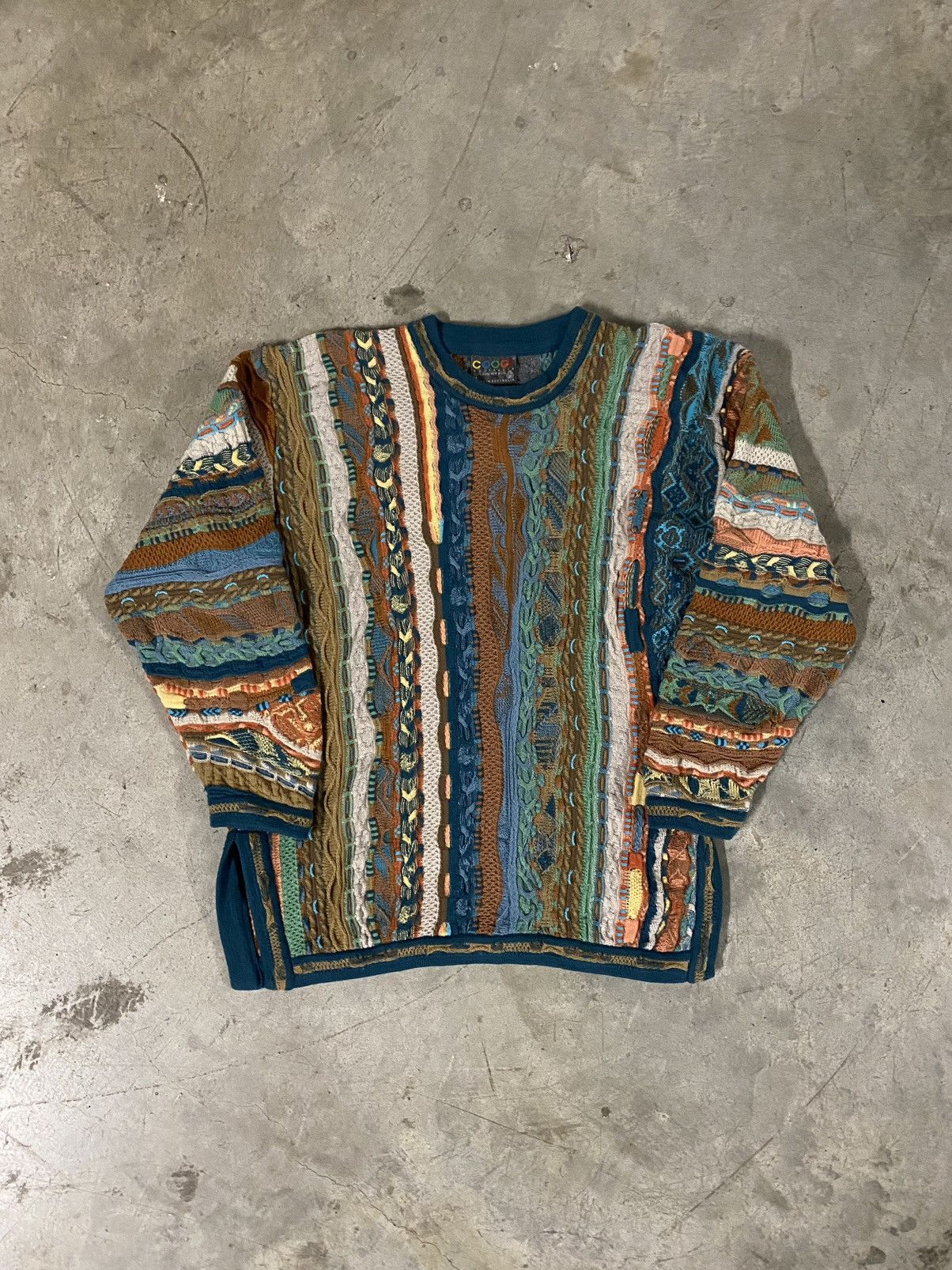 Coogi × Vintage Vintage Coogi Sweater Black Tag | Grailed