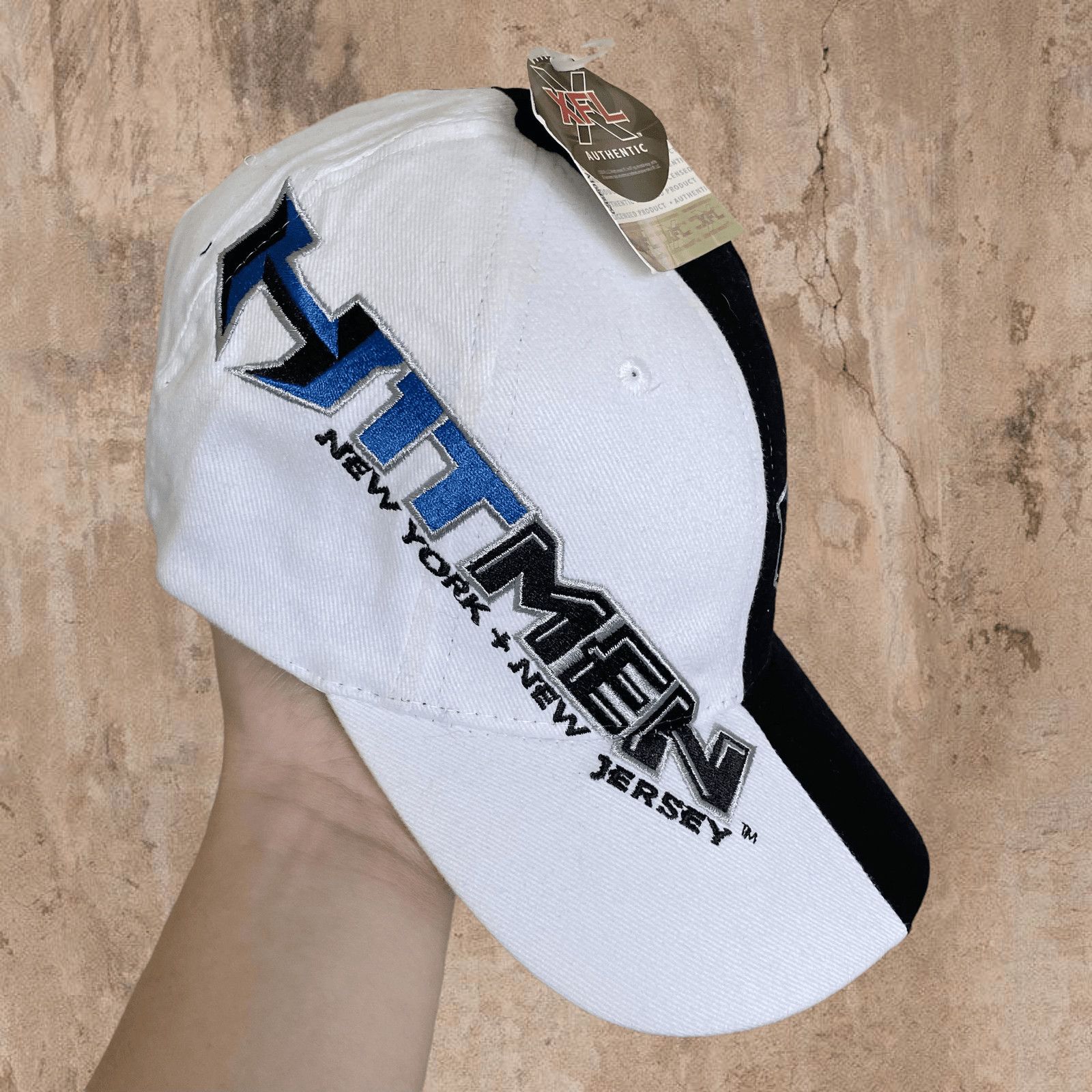 Vintage Vintage New York Hitmen XFL Hat Drew Pearson Split Y2K | Grailed