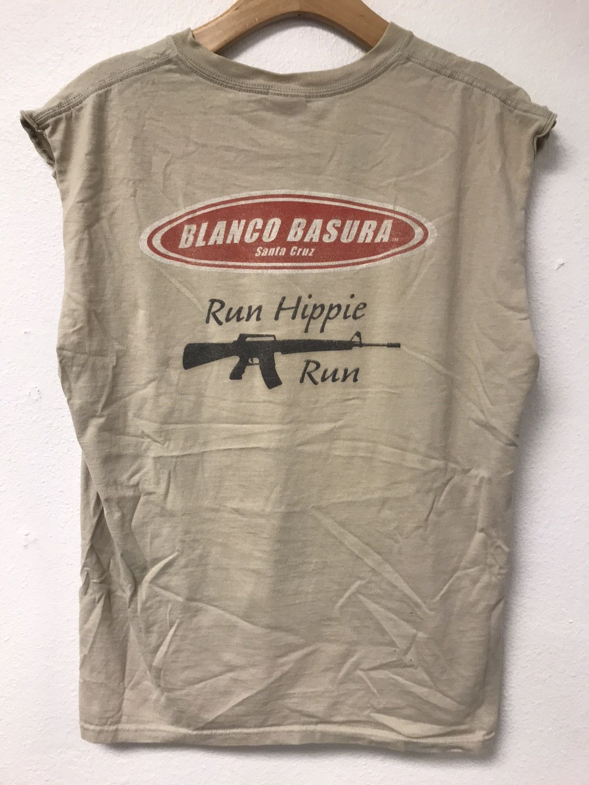 Streetwear × Vintage Vintage retro 90s Santa Cruz skate white trash ...