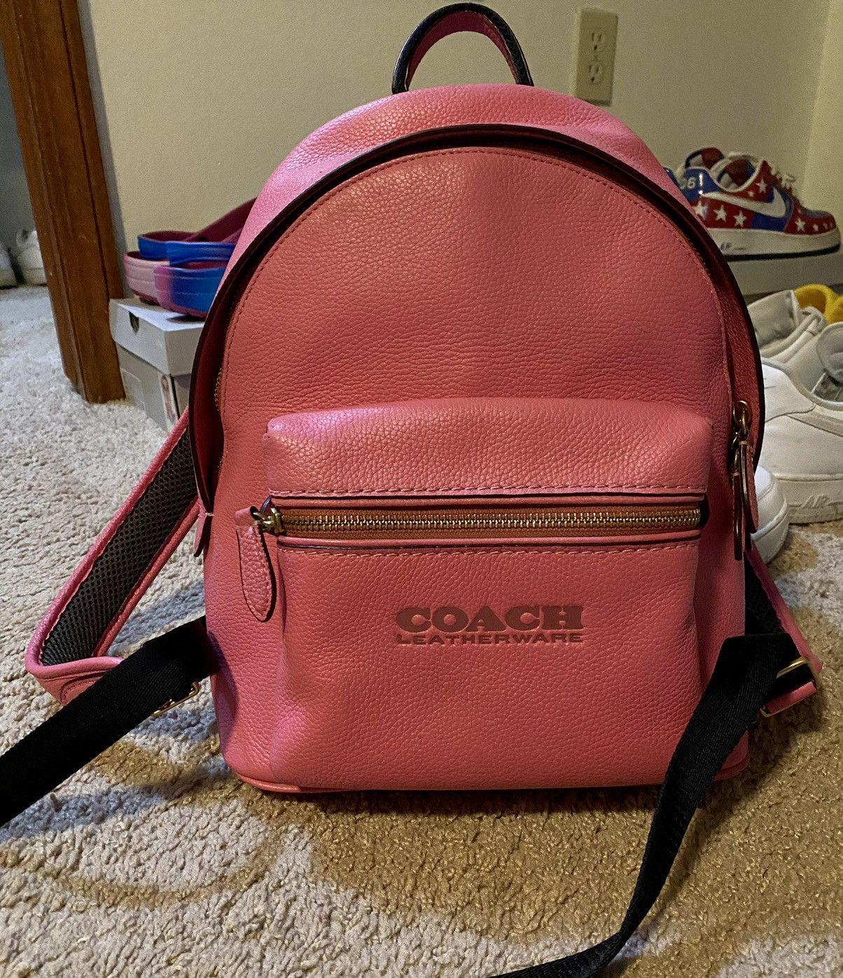 Coach coach leather backpack | Grailed