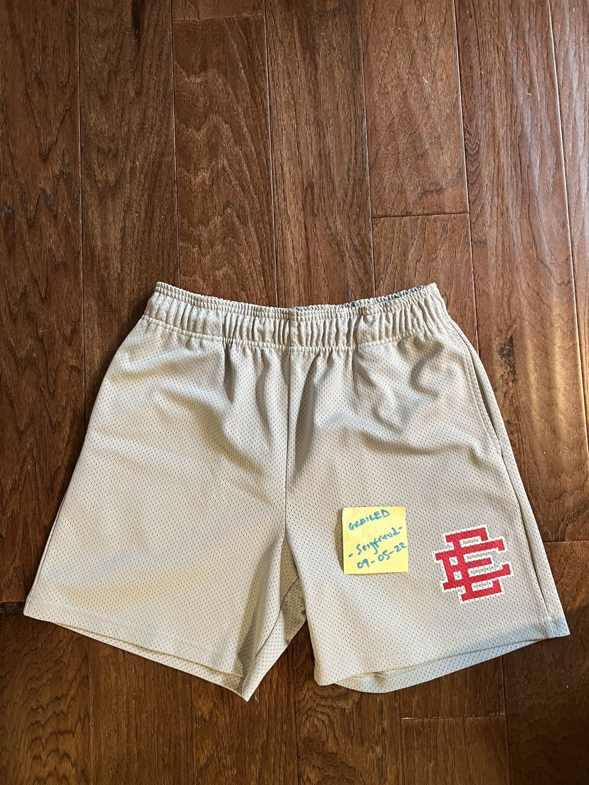 Eric Emanuel Eric Emanuel EE Basic Shorts Grey/Red | Grailed
