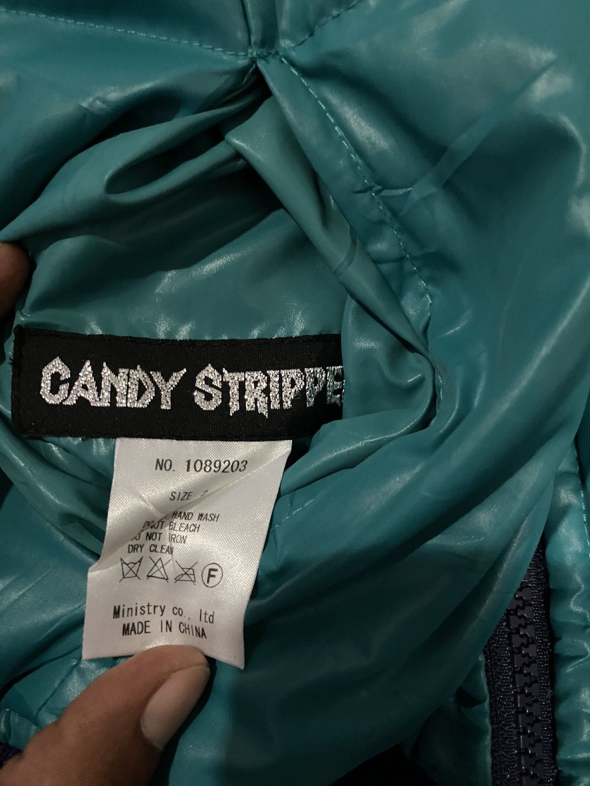 Japanese Brand × Streetwear reversible multicolour candy stripper ...