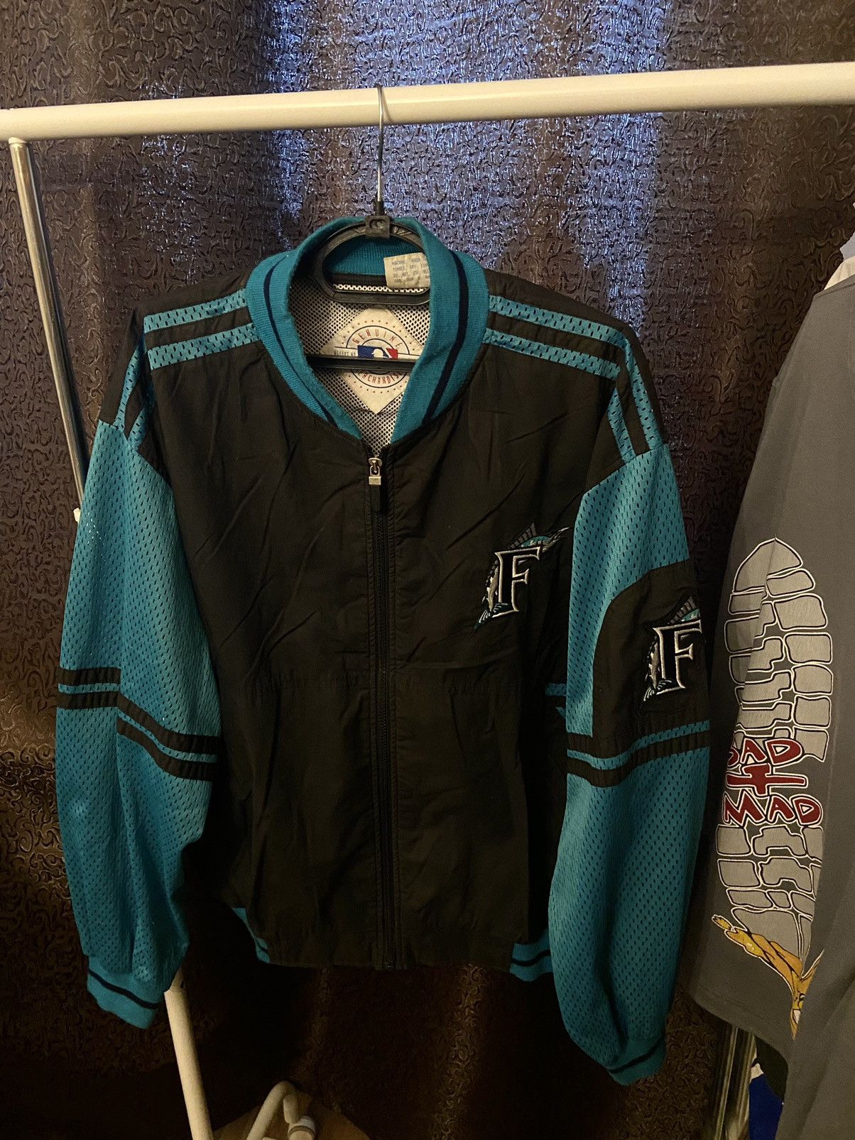 Japanese Brand × Soccer Jersey × Vintage Rare Florida Marlins Diamond ...