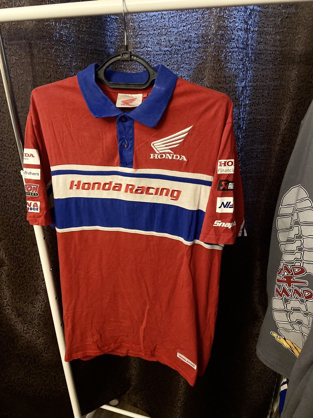 Vintage Vintage Honda Racing Japan Style Polo Formula-1 | Grailed