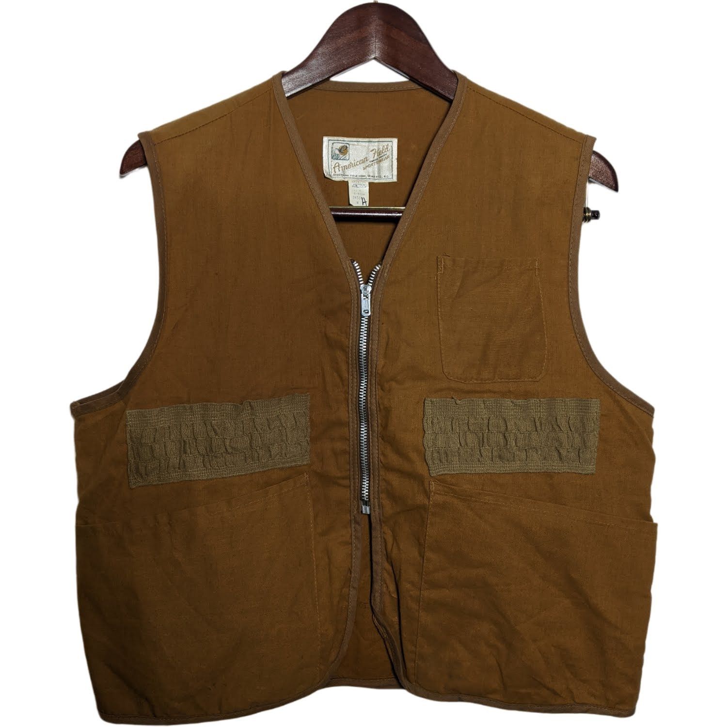 Vintage American Field Sportswear Tan Hunting Vest Workwear | Grailed