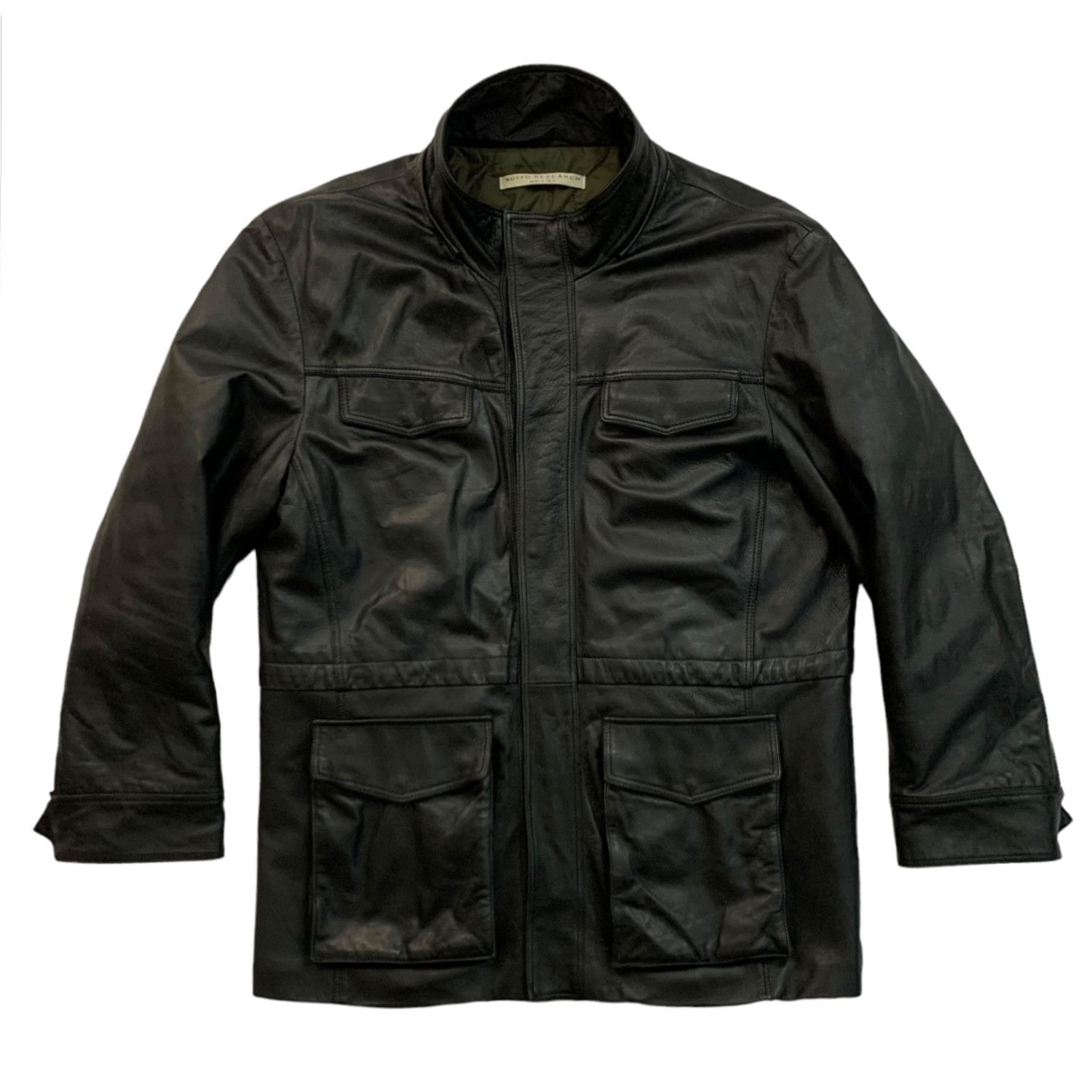 Raf Simons × Ruffo Research Raf Simons Leather Biker Jacket | Grailed