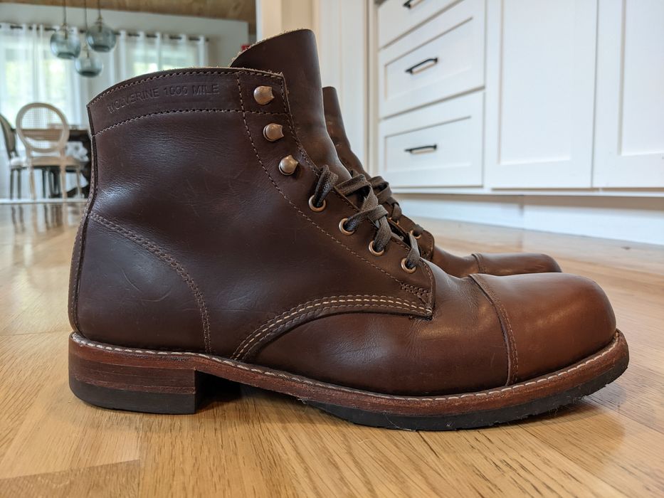 Wolverine 1000 Mile Cap-Toe Classic Boot | Grailed