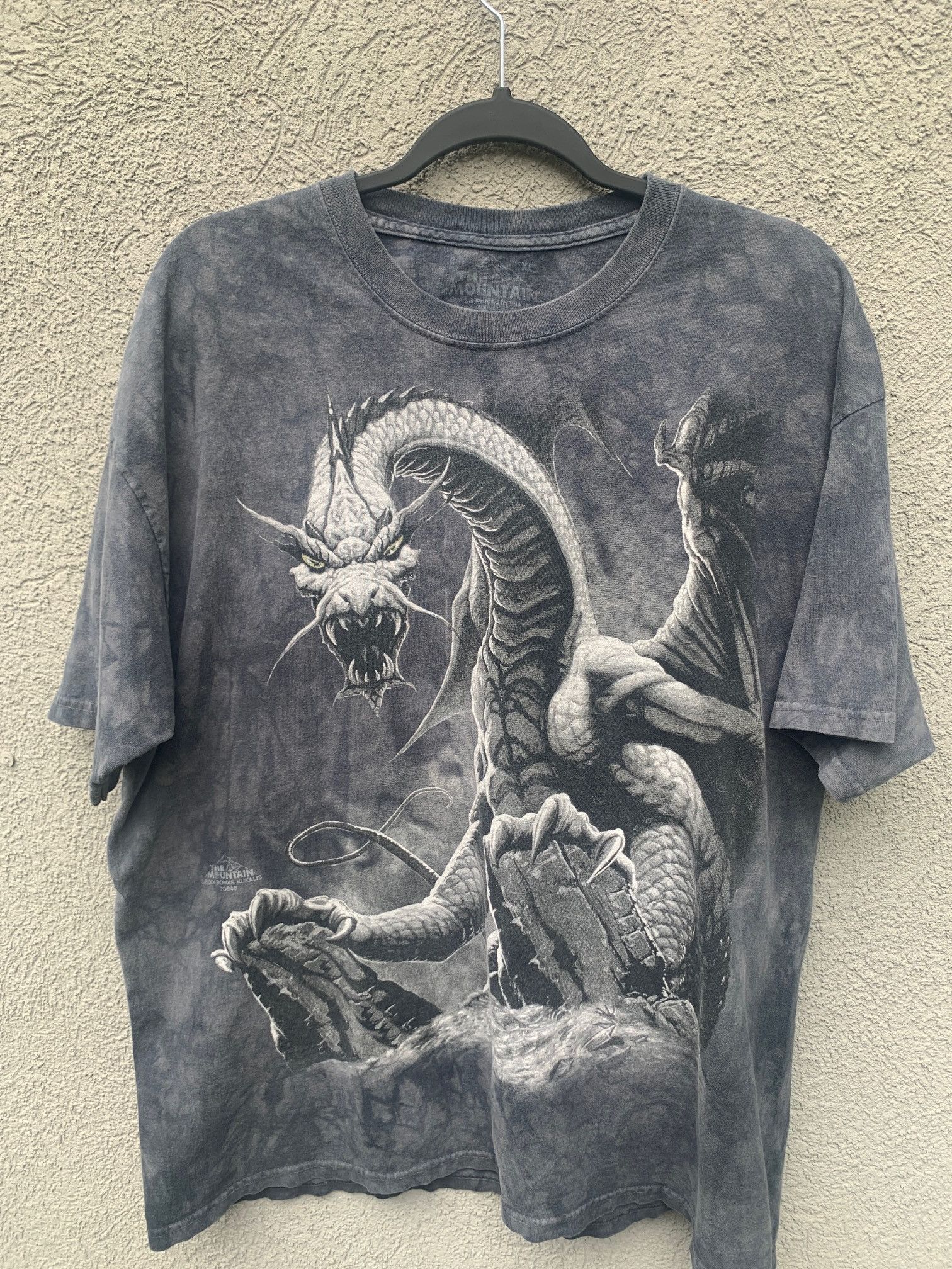 Vintage DOPE The Mountain Dragon T-Shirt | Grailed