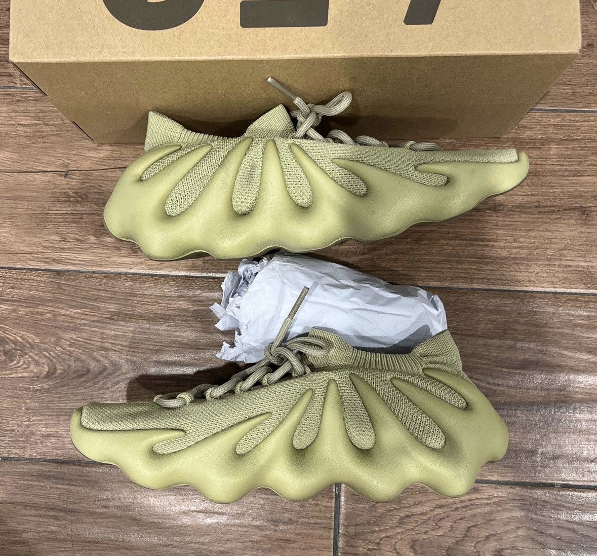 Adidas × Kanye West Yeezy 450 ‘Resin’ color way | Grailed