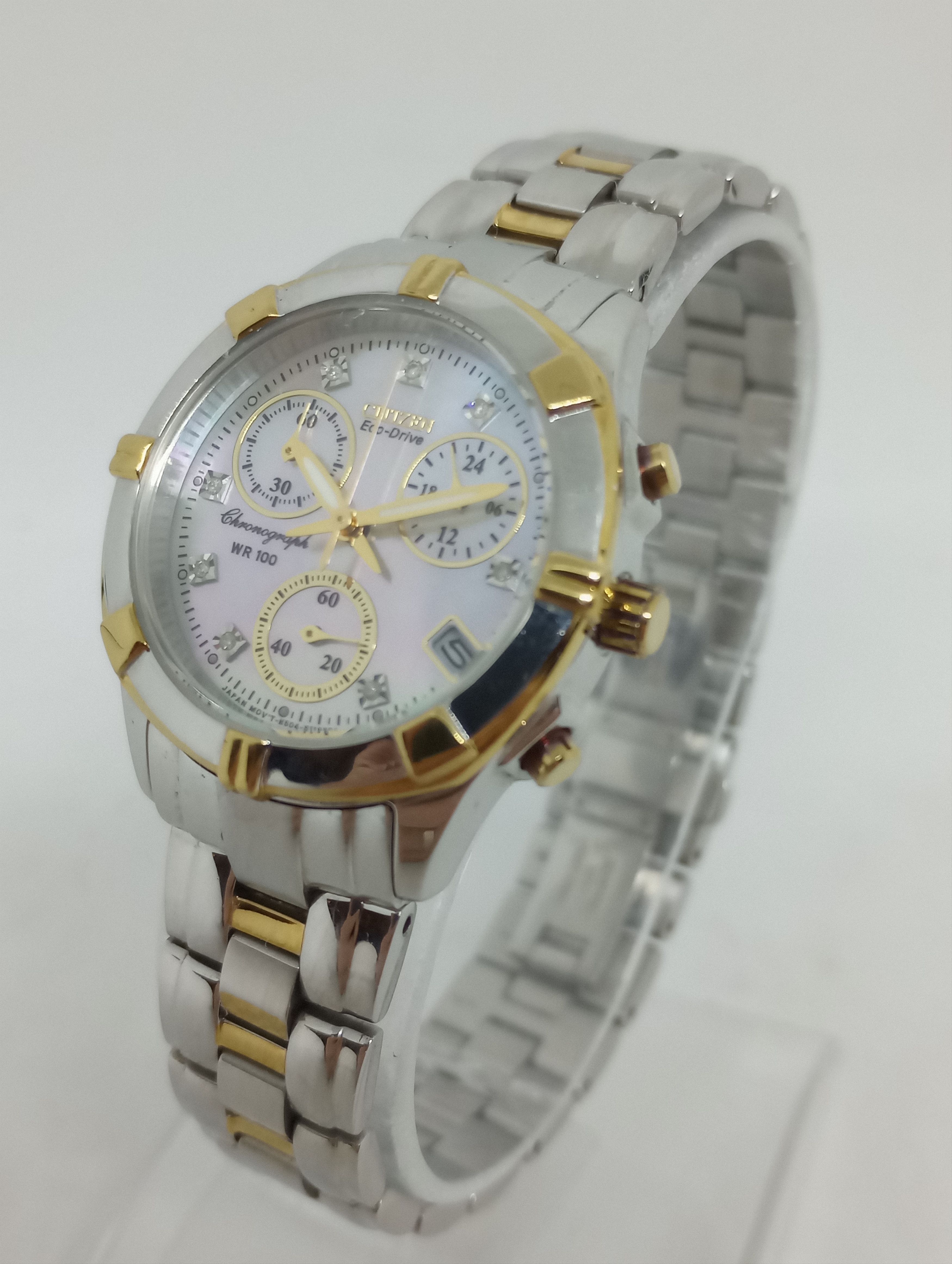 Citizen Citizen Eco-Drive H504-S082251 Women's 31mm Diamond Watch | Grailed