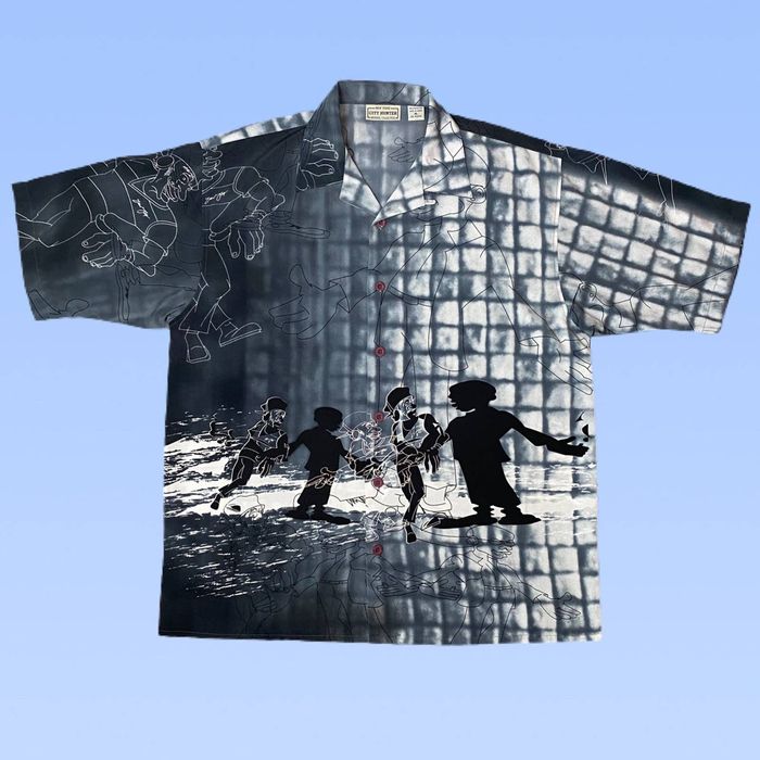 City Hunter City Hunter Collection New York City XL Button Up Shirt ...