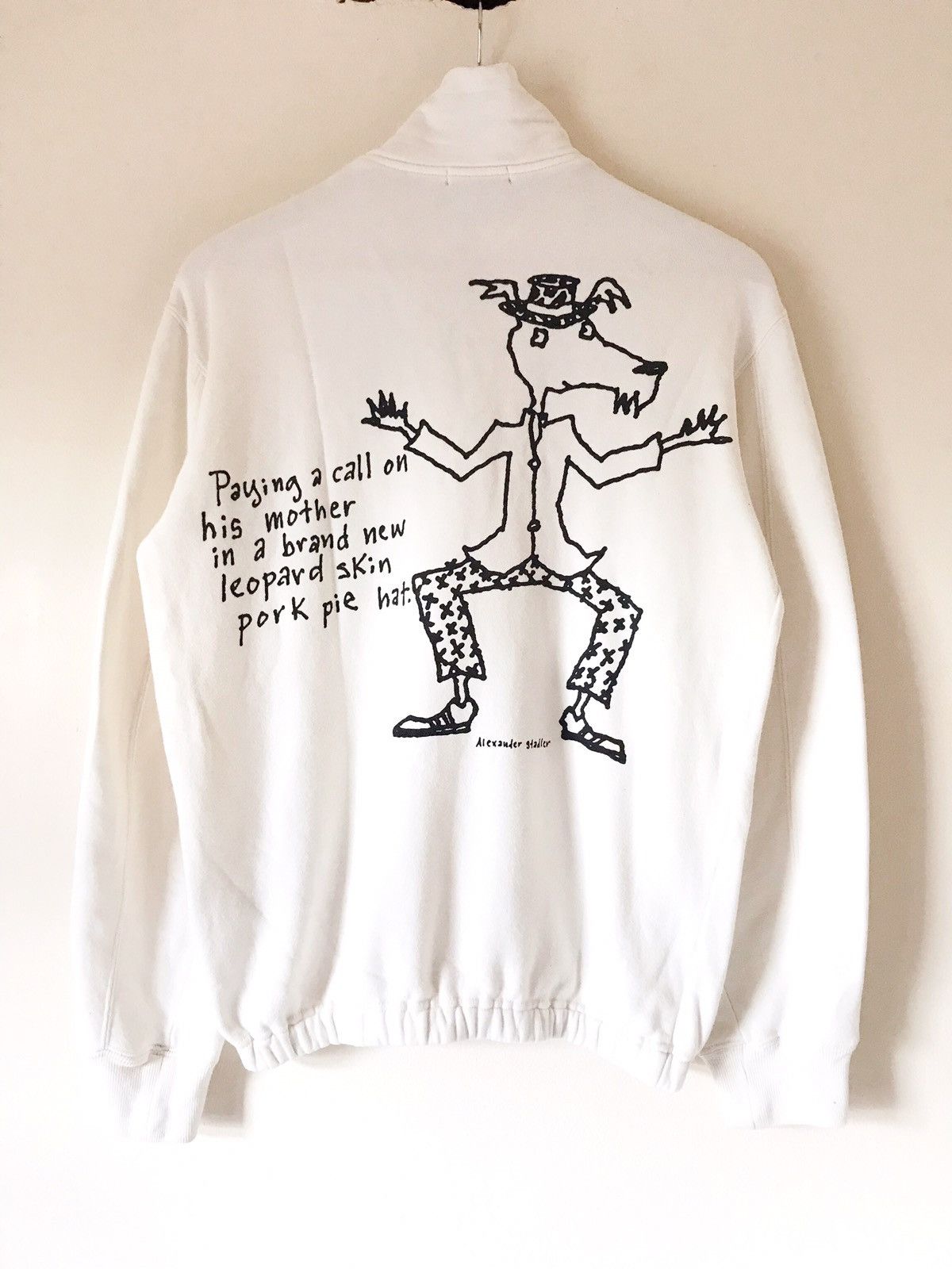 Comme des Garcons CDGH Plus x Alexander Stadler SS2004 Artwork 1/4 Zip ...