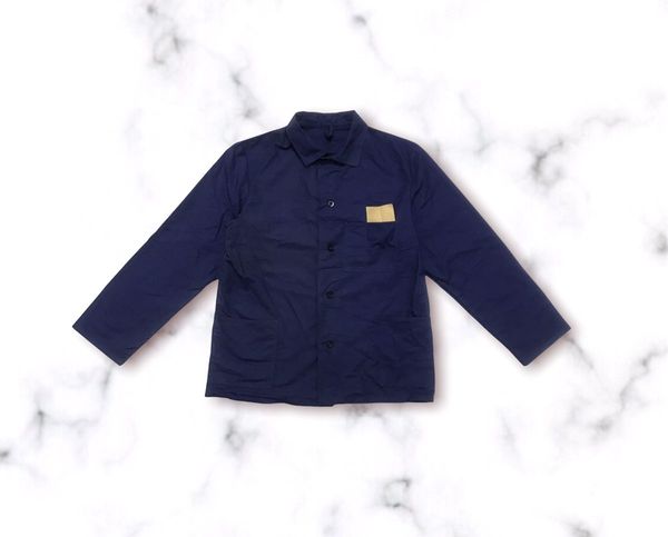 Vintage 1987 Soviet Union Rare Vintage Chore Workwear Jacket Shirt ...