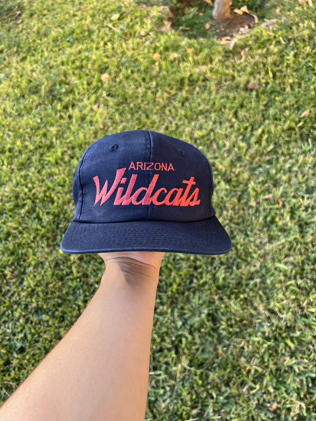 Vintage Vintage 90s Arizona Wildcats UofA Script Twins Hat Snapback ...