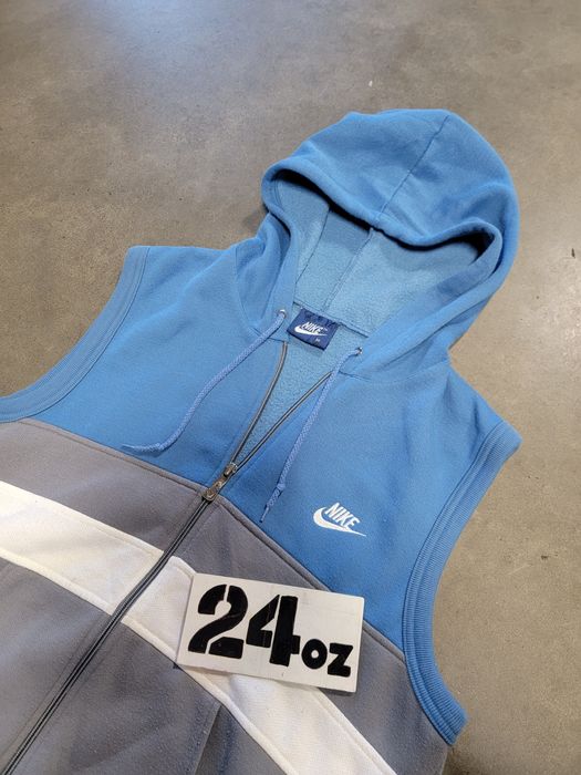 Nike 80's Vintage Nike Hooded Vest | Grailed