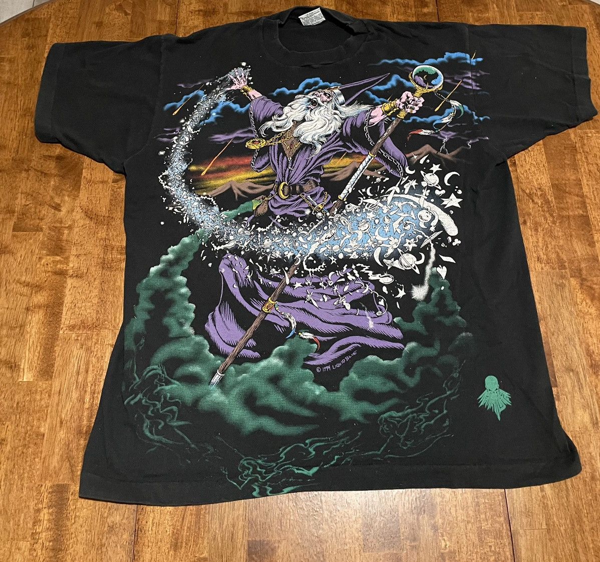 Liquid Blue Wizard Tee 1994 Vintage | Grailed