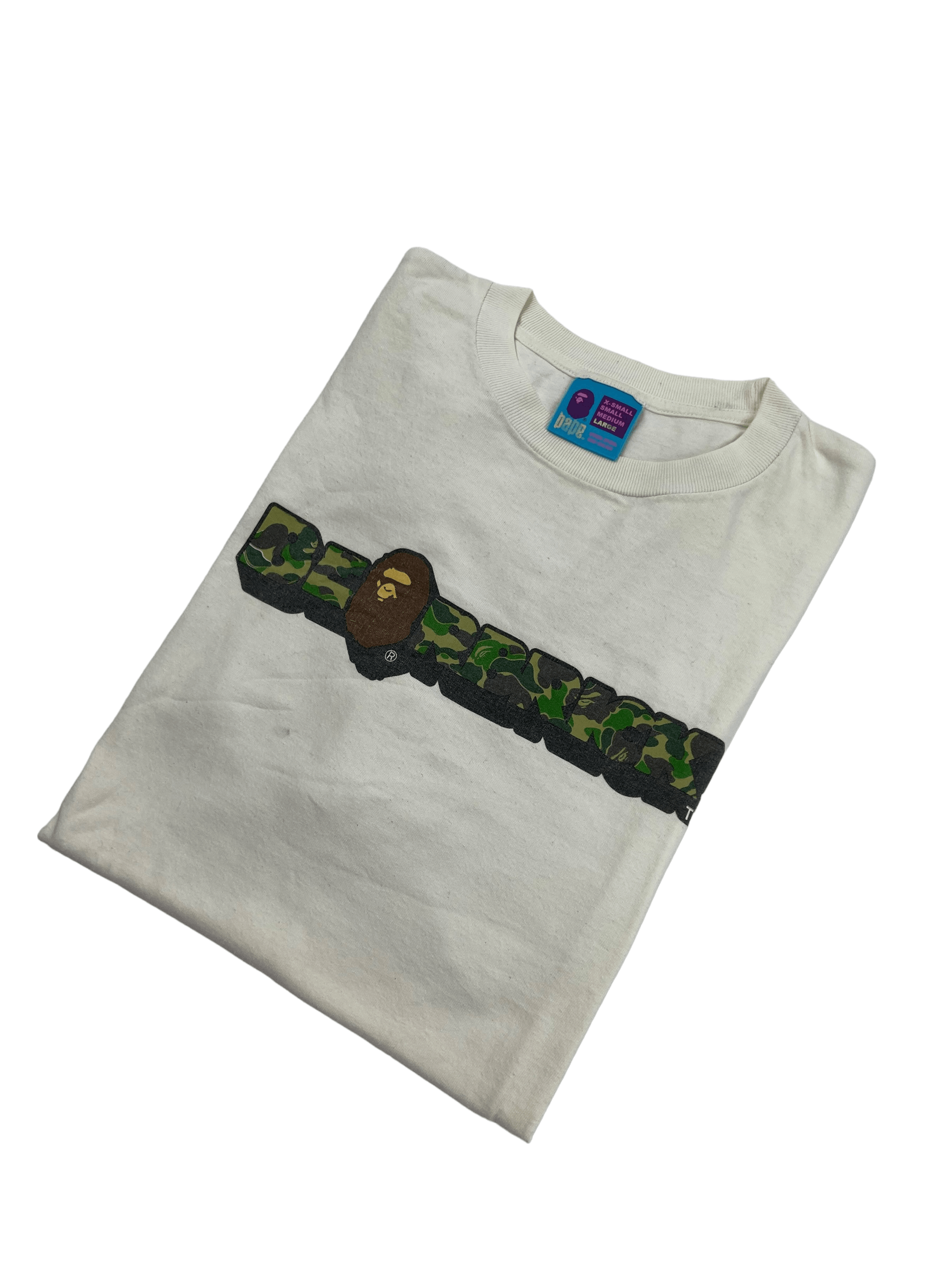 Bape NIGO AUTOGRAPHED 2004 Bape x Bearbrick Tee | Grailed
