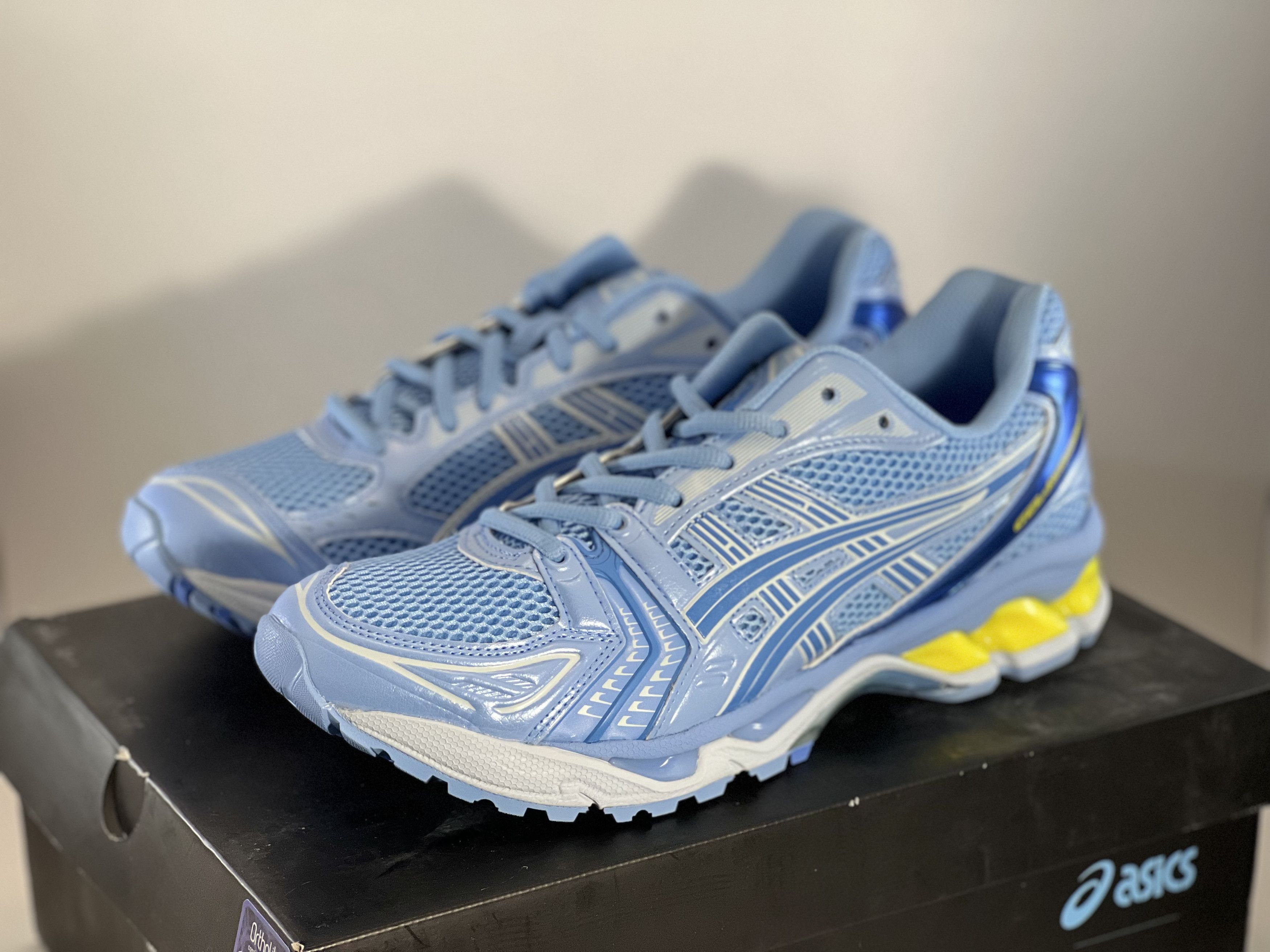Asics Asics x Ice Studios Gel Kayano 14 Blue Bell/Blue Coast | Grailed