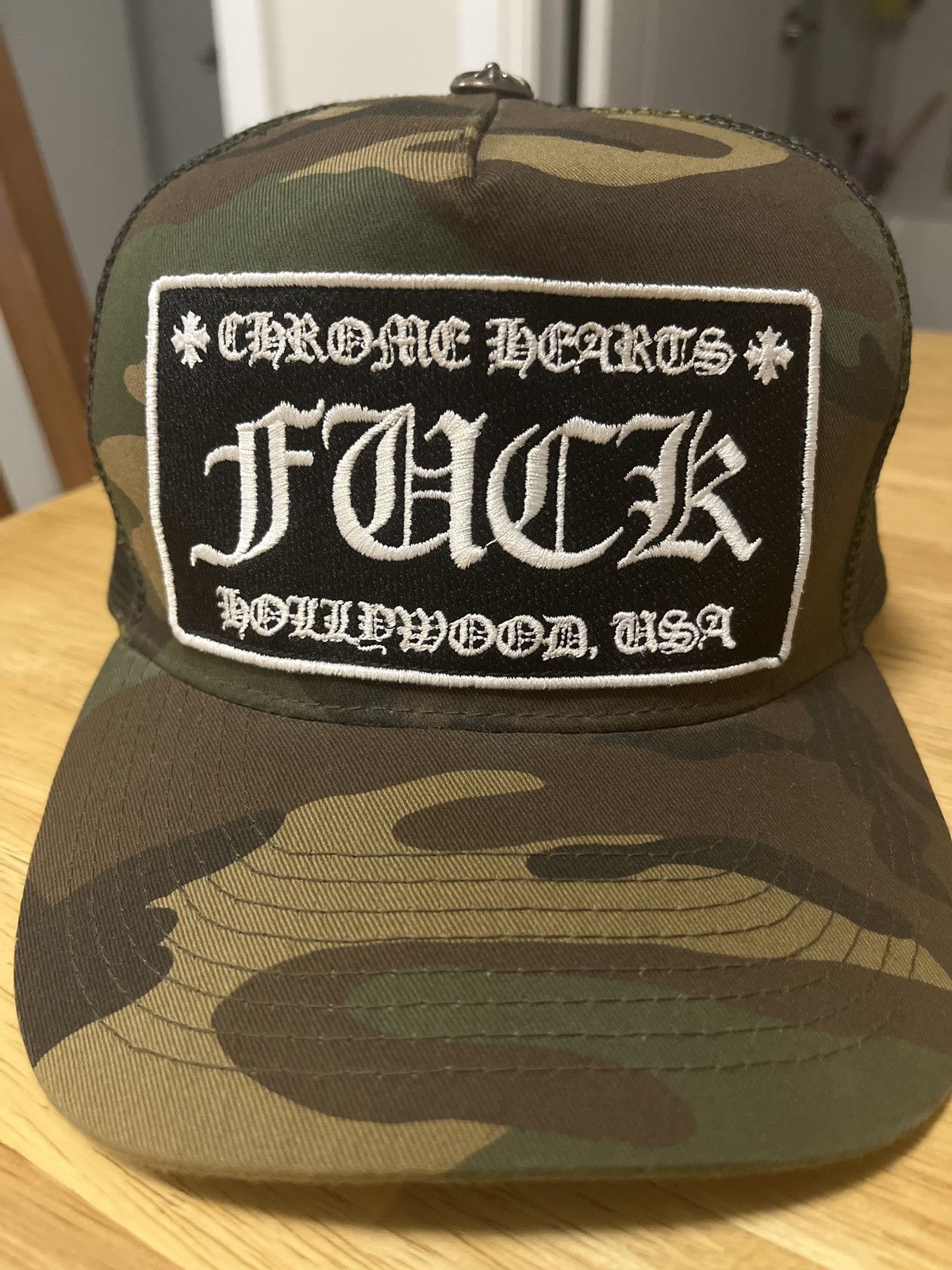 Chrome Hearts Chrome heart fuck hat | Grailed