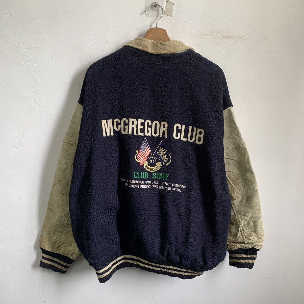 Mcgregor Vintage Mcgregor Club Varsity Jacket | Grailed